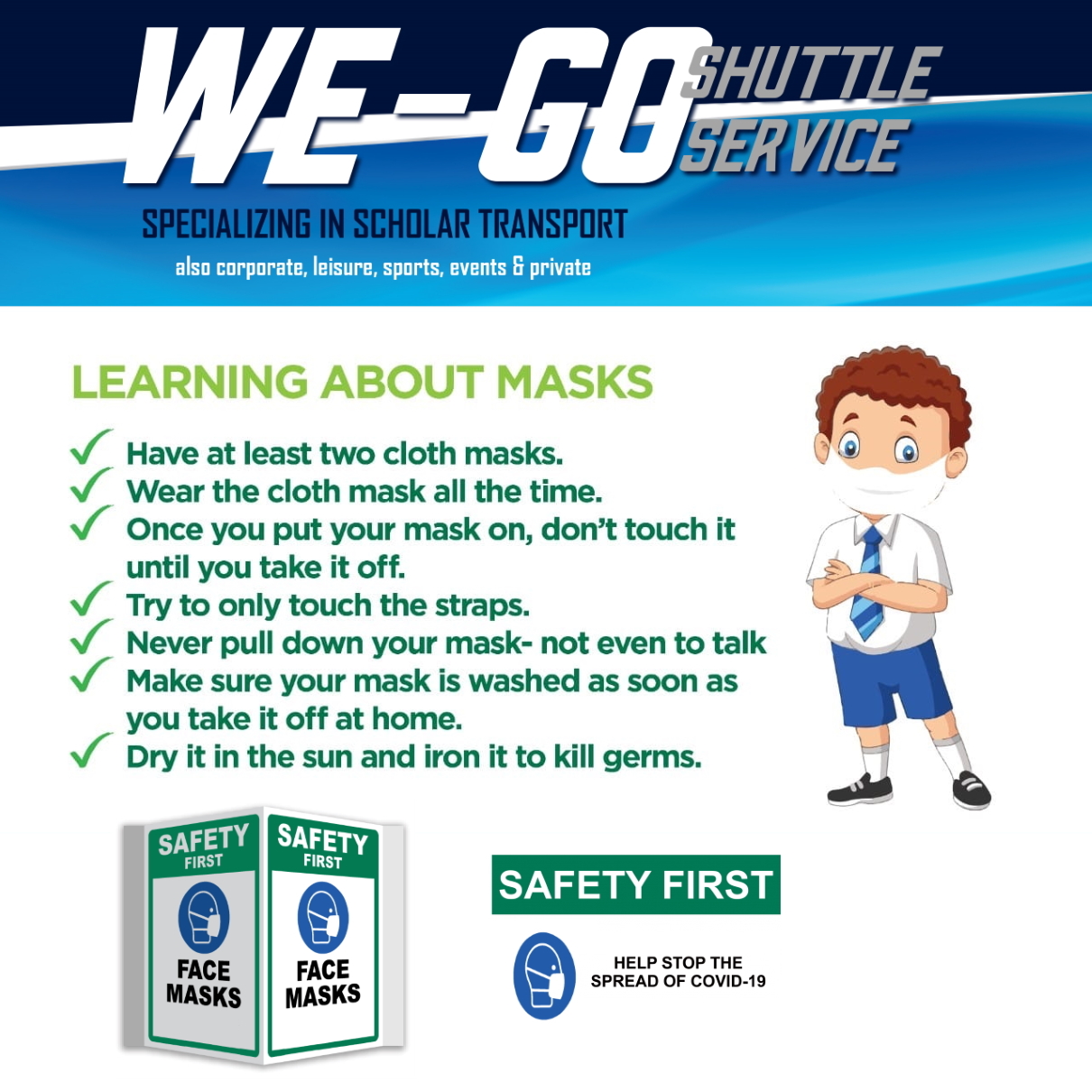 WE-GO Shuttle Service | Specializing in School Transport, corporate ...